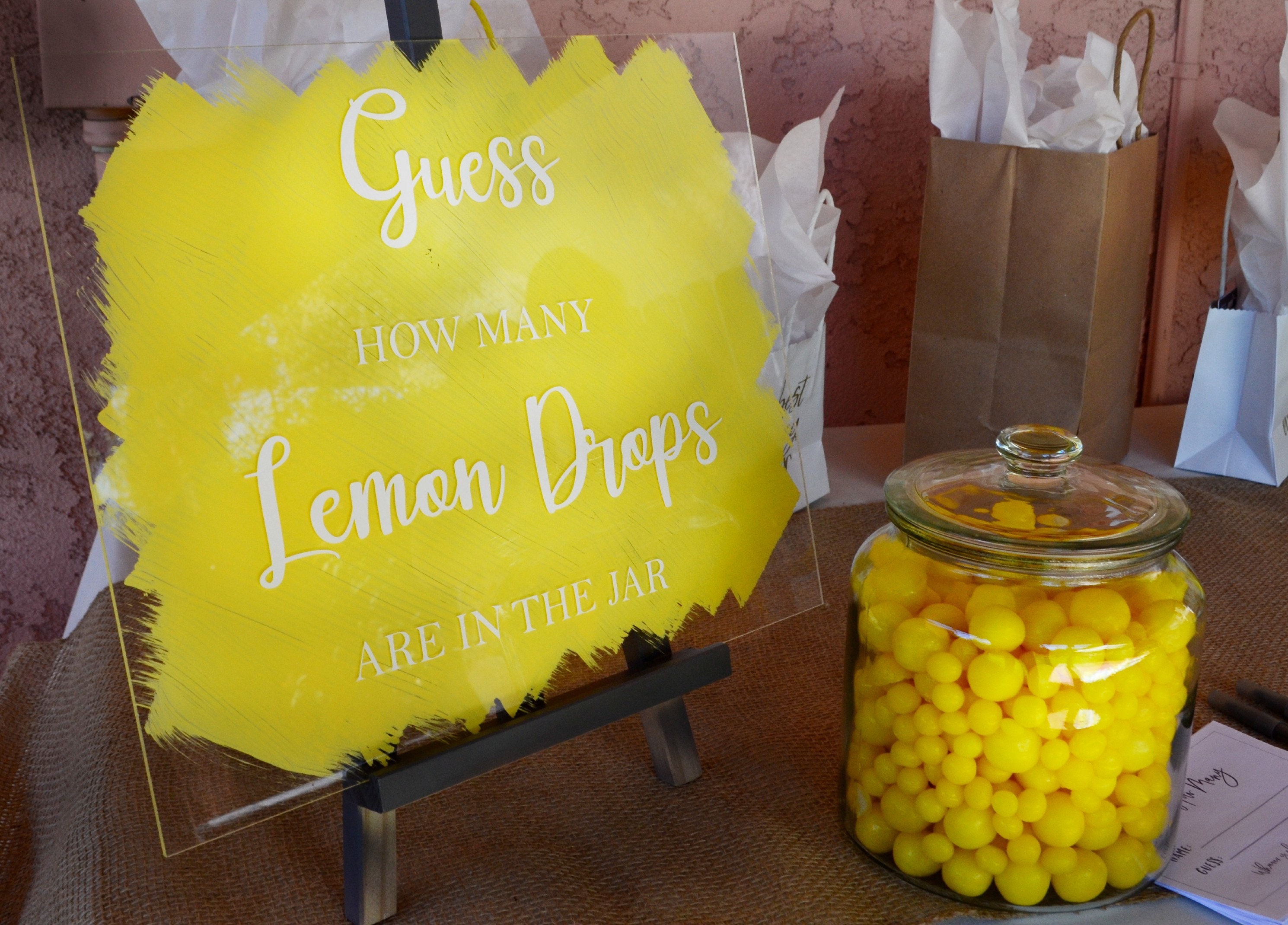Guess How Many Sign - Etsy
