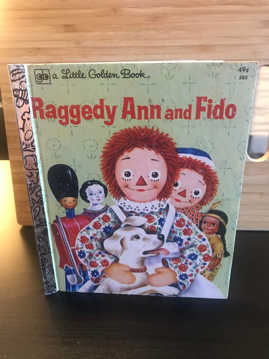 Raggedy Ann and Fido, Little Golden Book, No.585, Vintage, Children's ...