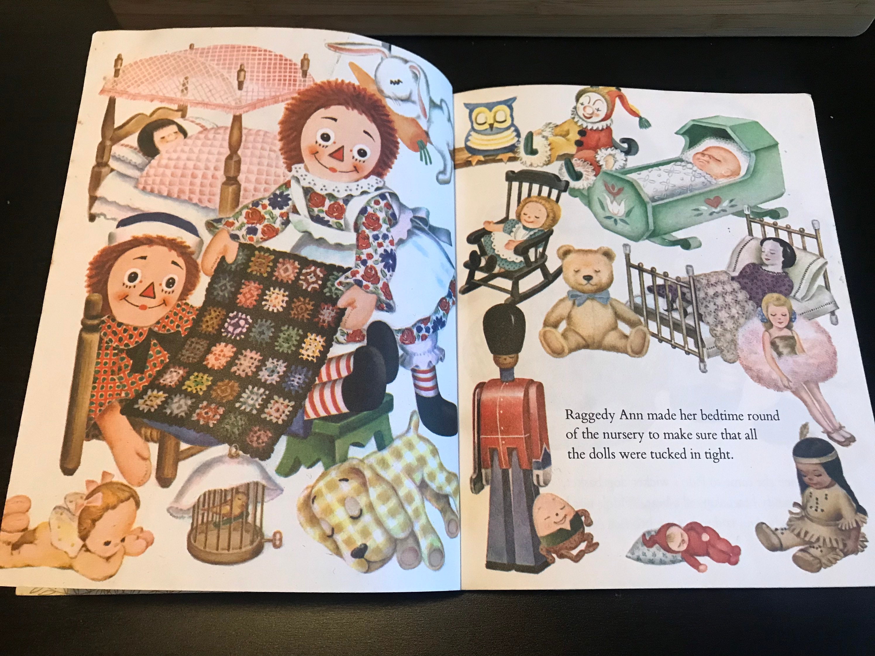 Raggedy Ann and Fido, Little Golden Book, No.585, Vintage, Children's ...