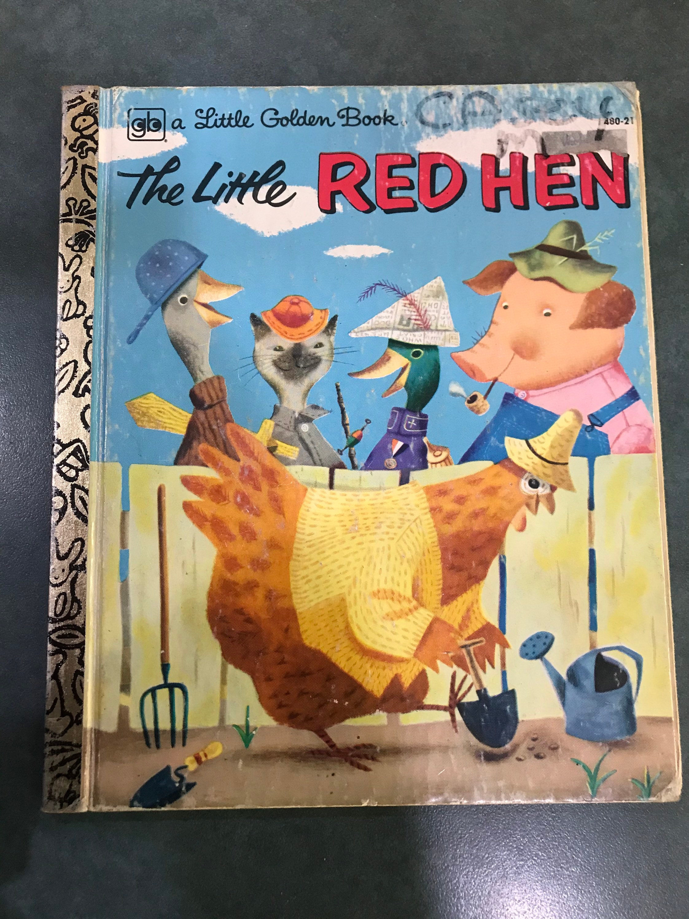 The Little Red Hen Little Golden Book No.480-21 Vintage - Etsy