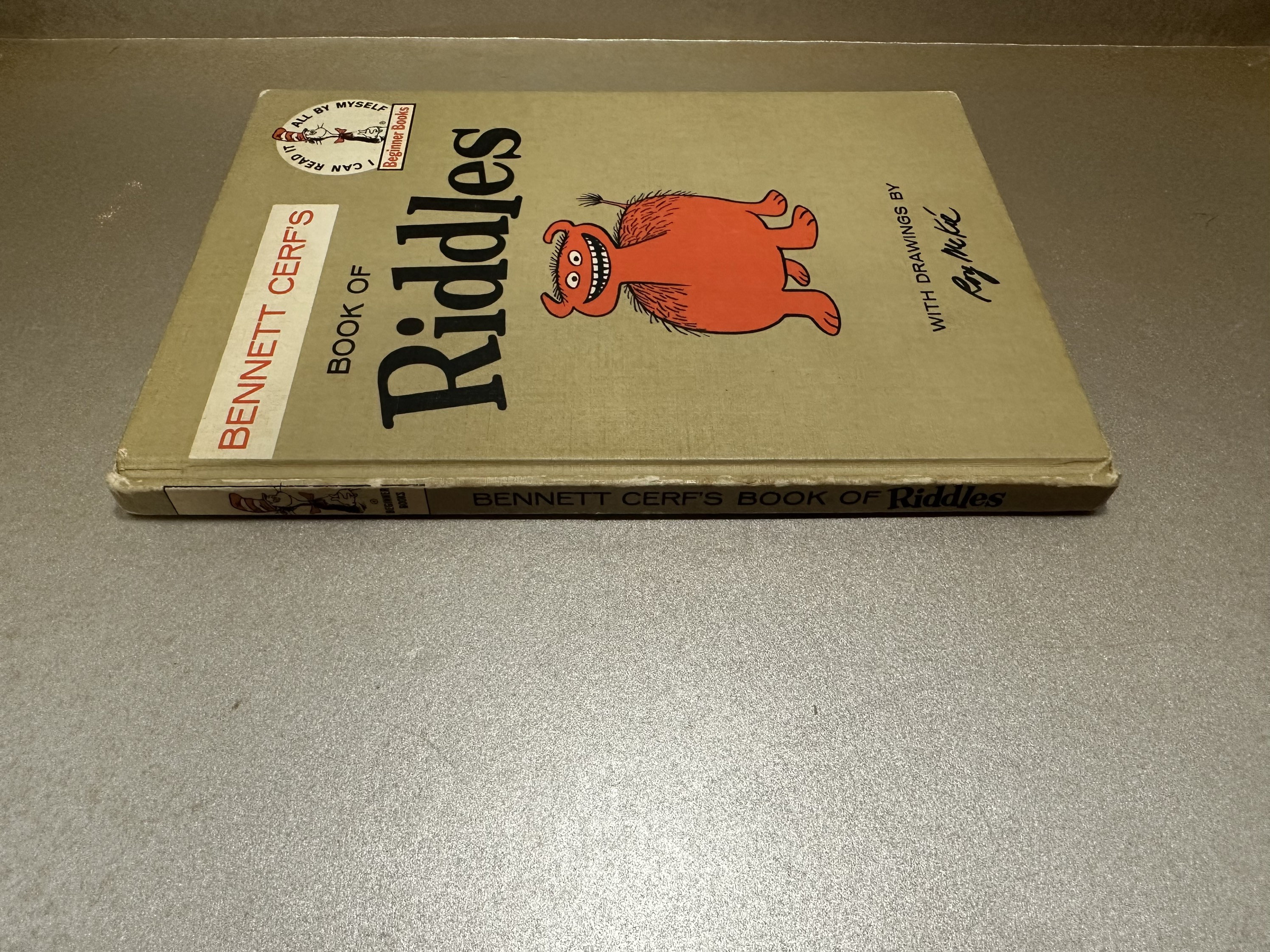 Bennett Cerf's Book of Riddles, Dr Seuss, Dr. Seuss Book, Vintage Book ...