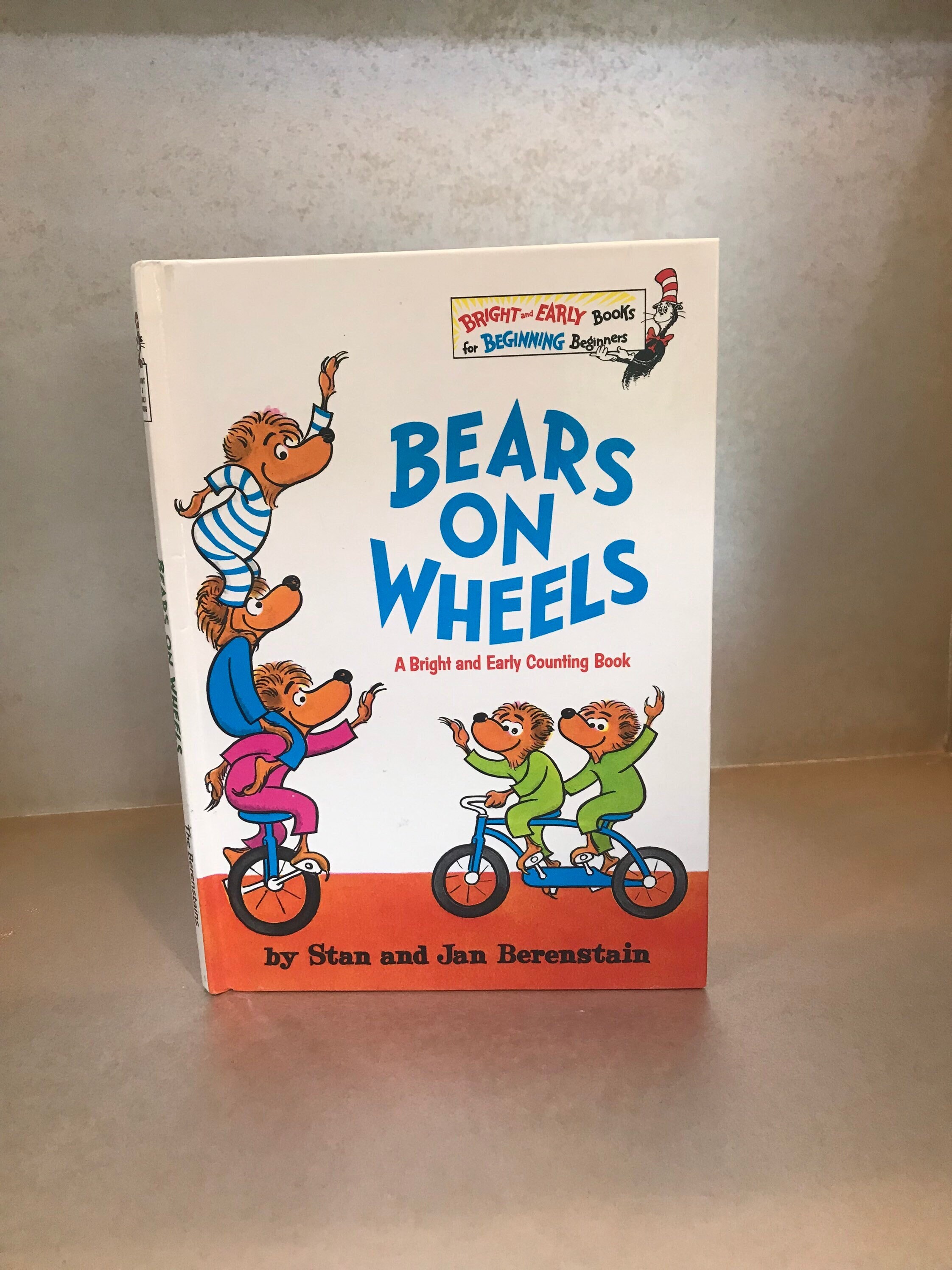 Bears on Wheels, the Berenstains, Dr. Seuss, Dr. Seuss Book, Vintage ...
