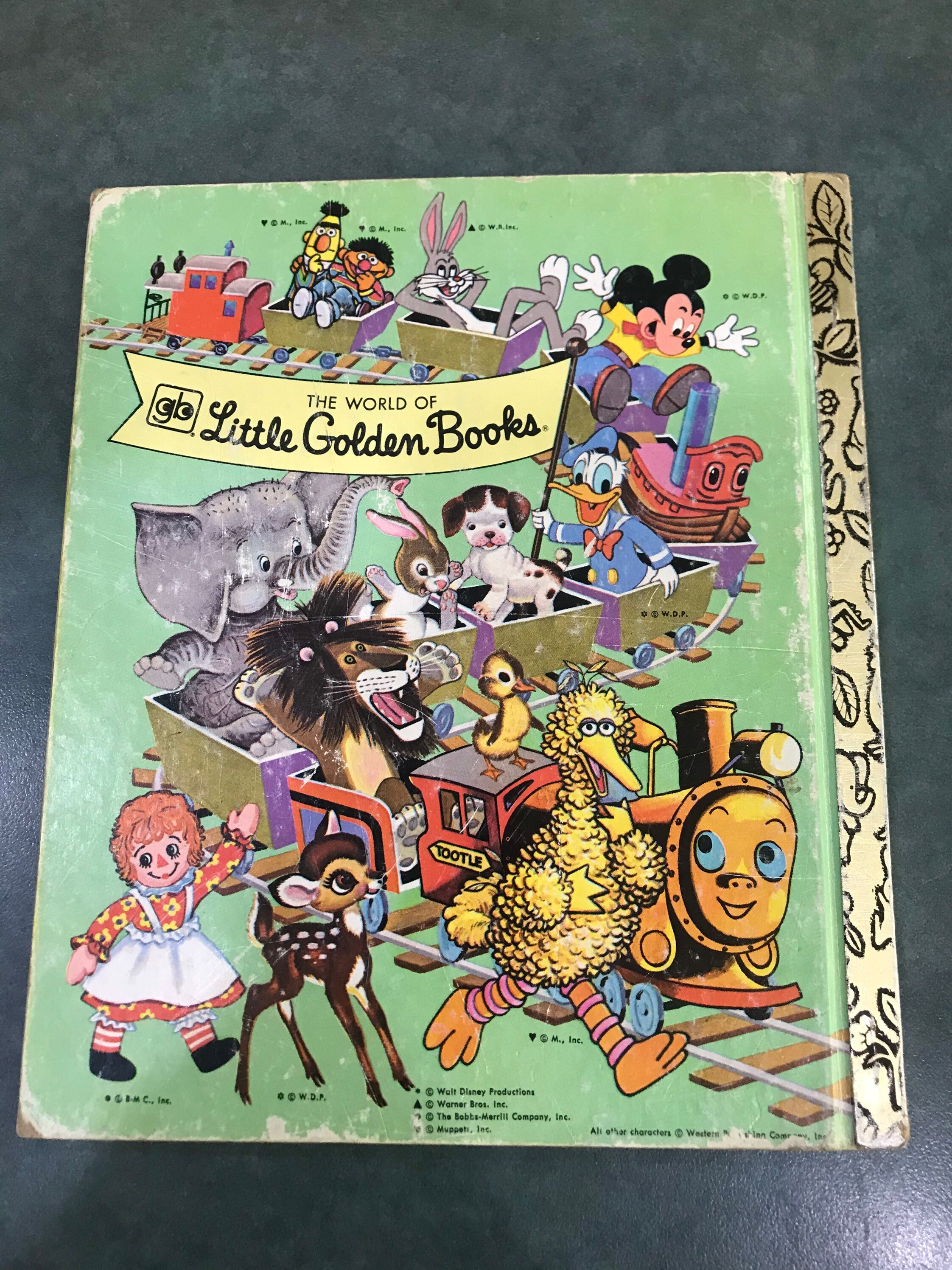 The Happy Golden ABC Book, Little Golden Book, No.344, Vintage ...
