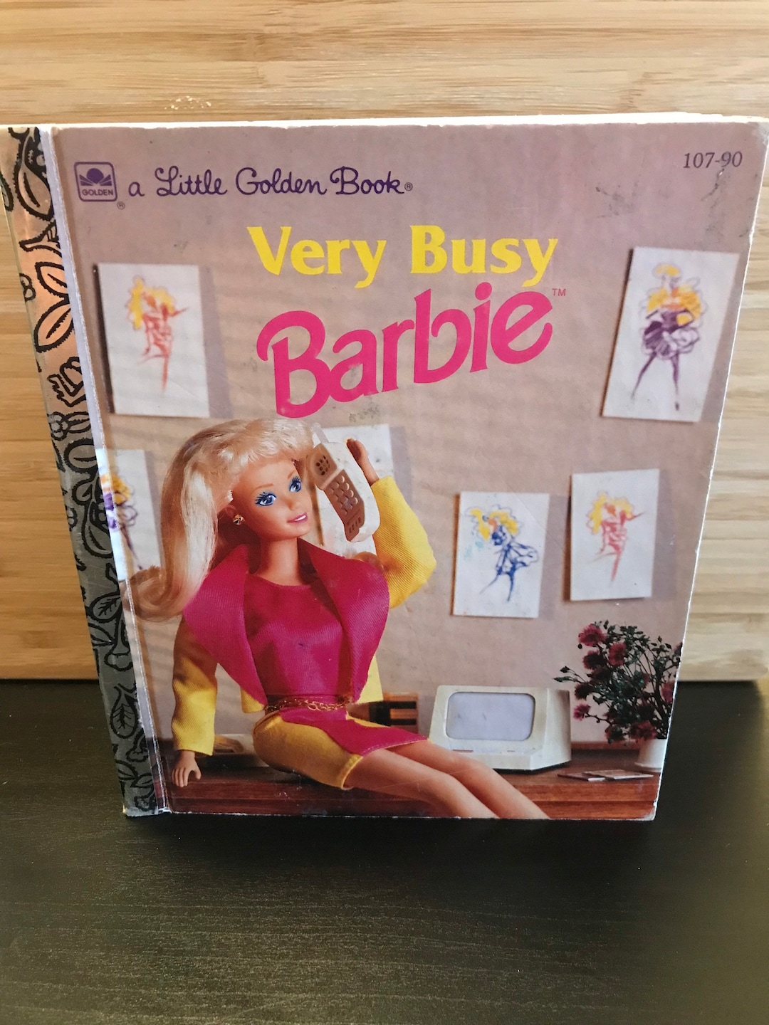 Very Busy Barbie, Little Golden Book, No.107-90, Vintage, Children's ...