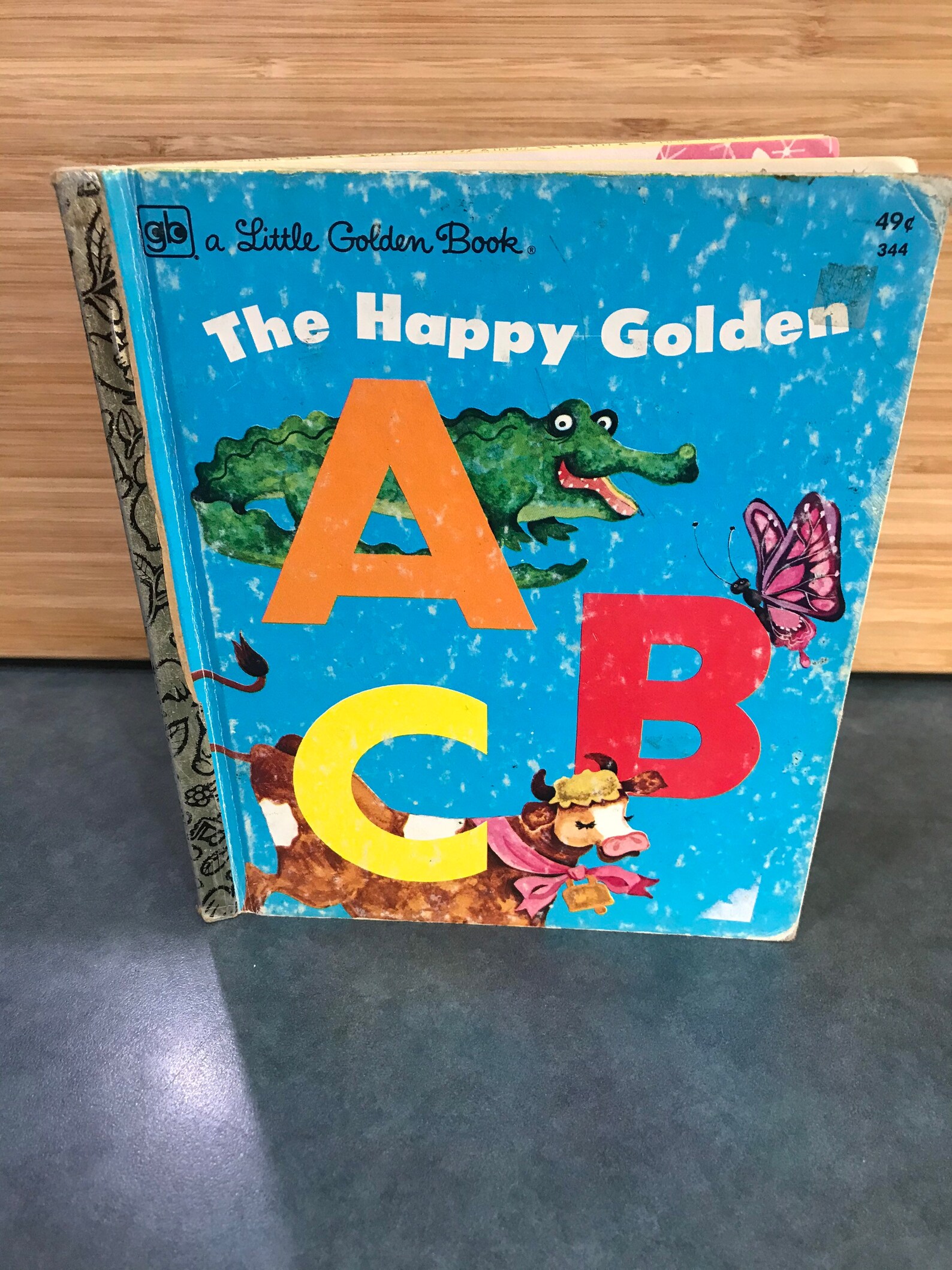 The Happy Golden ABC Book, Little Golden Book, No.344, Vintage ...