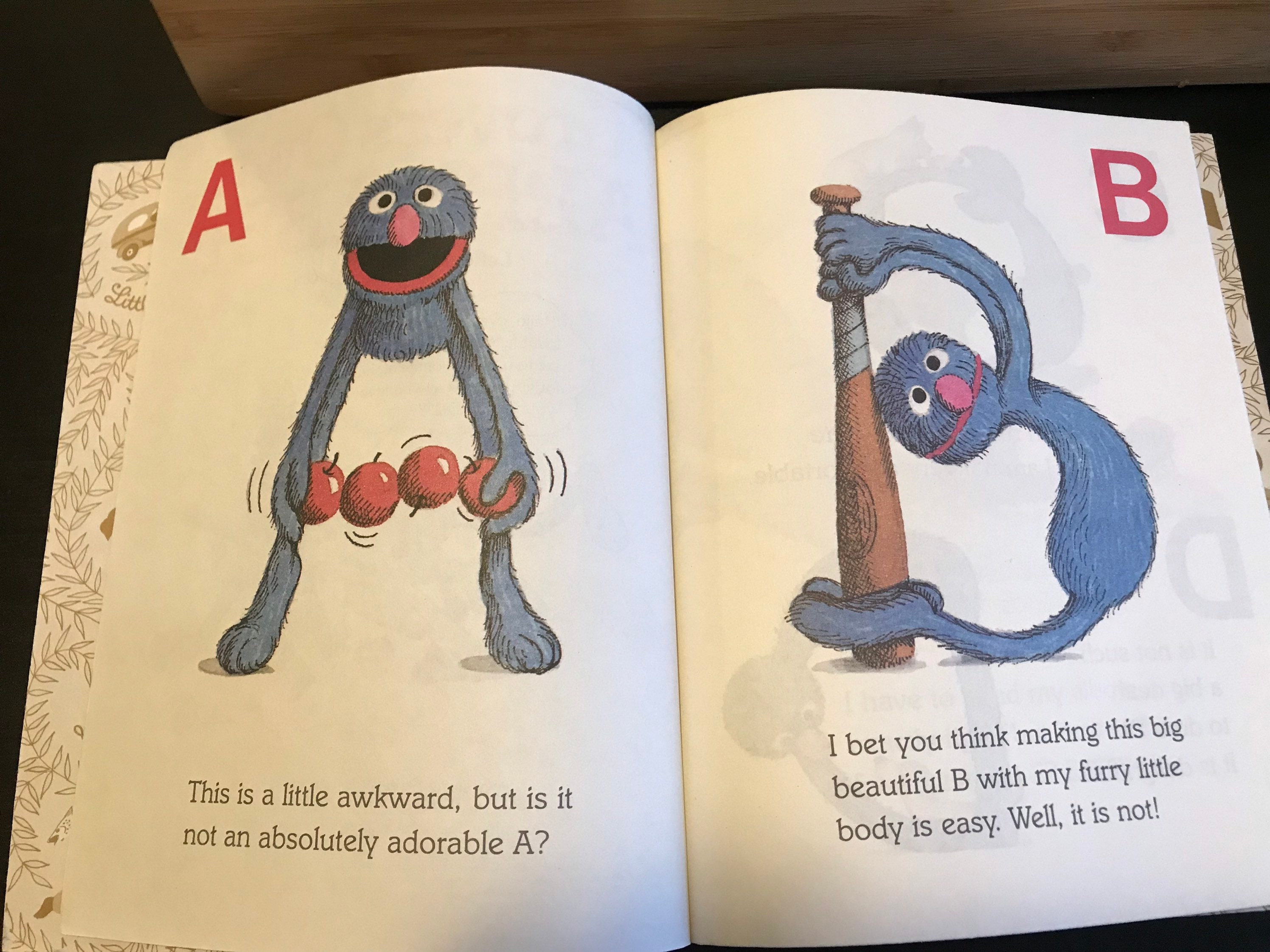 Grover's Own Alphabet, Little Golden Book, No.109-50, Vintage, Children ...