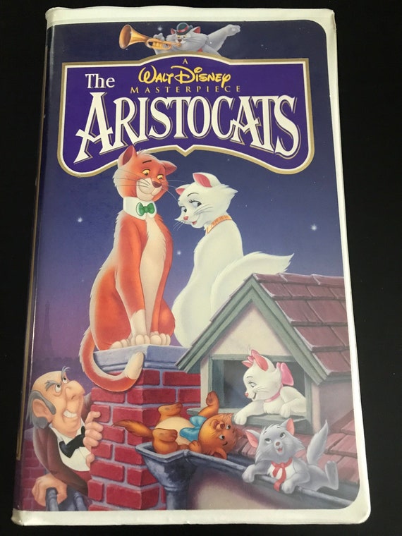 The Aristocats Vintage Walt Disney's Classic VHS Walt - Etsy
