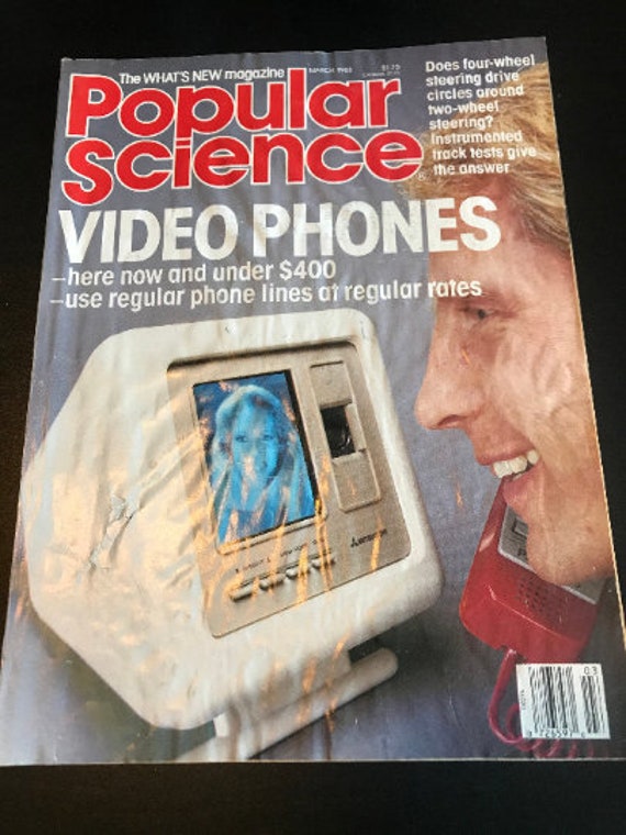 Vintage Popular Science Magazine March 1988 Technology | Etsy