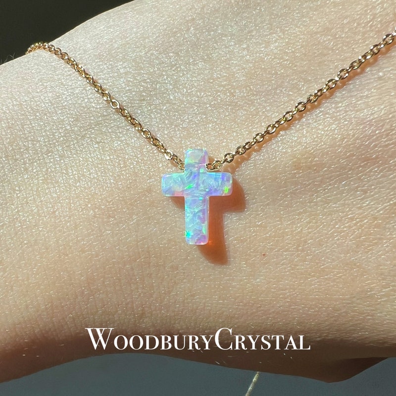 Cross Necklace - Etsy