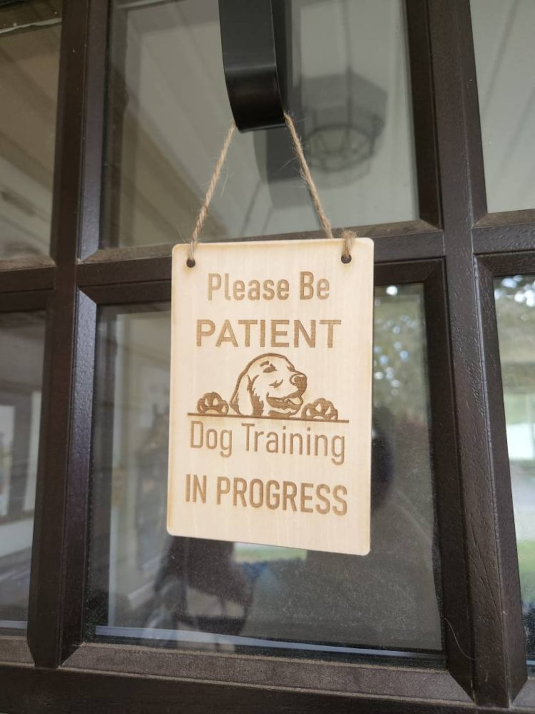 Dog Training in Progress Sign - Etsy