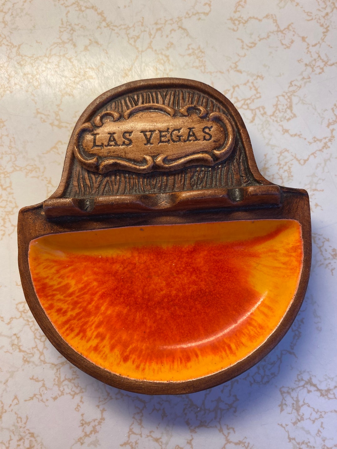 Vintage Treasure Craft Ashtray Las Vegas - Etsy
