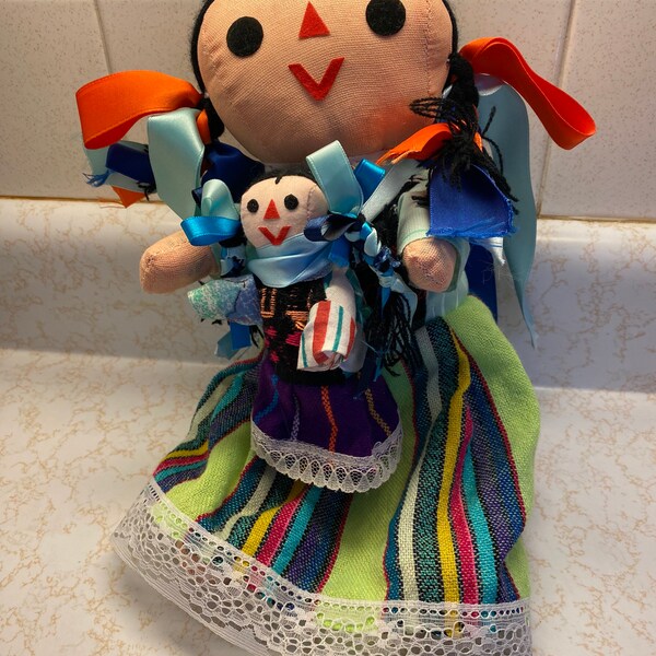 Vintage Rag Doll - Etsy