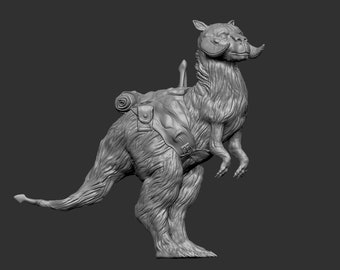 Tauntaun 3d model | Etsy