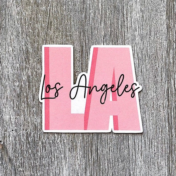 Los Angeles Sticker - Etsy