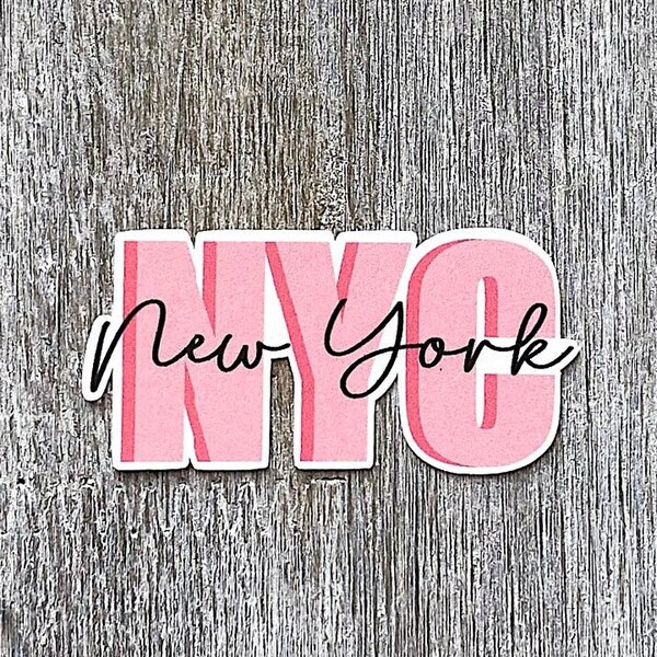 New York Sticker - Etsy