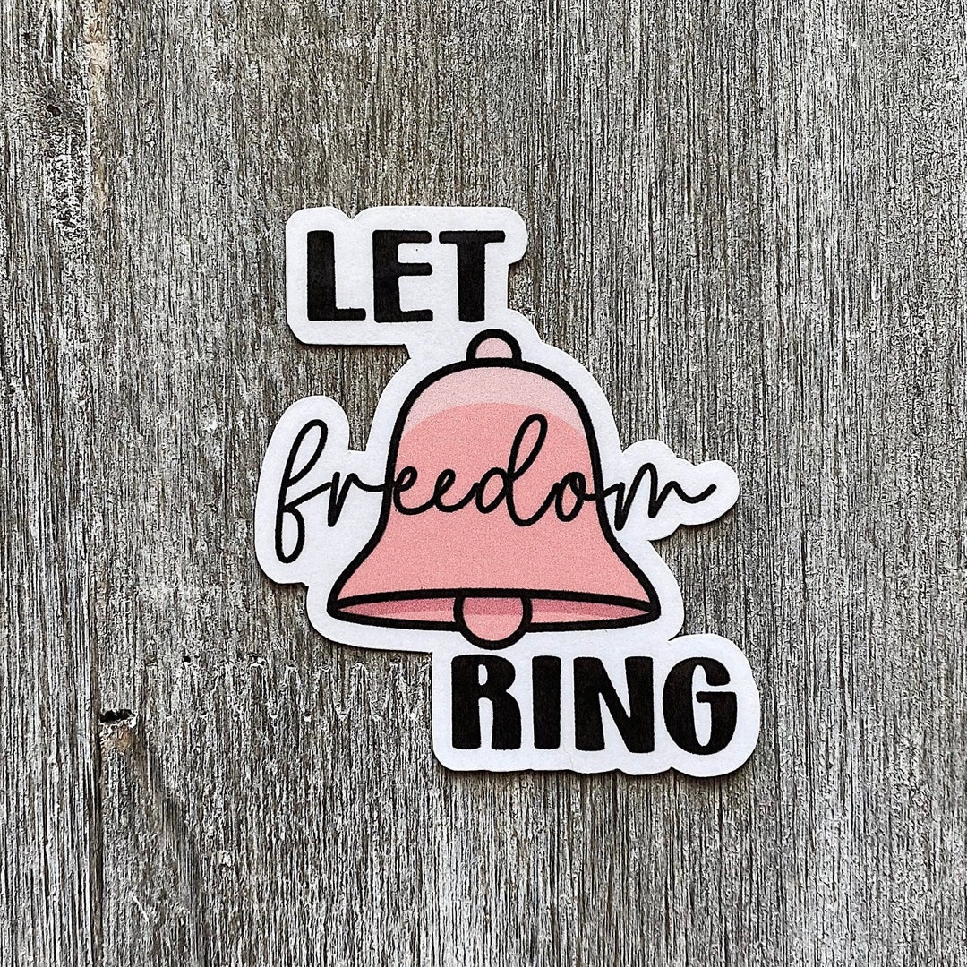 Let Freedom Ring Sticker / Liberty Bell / America / American / USA ...