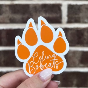 Celina Bobcats Sticker Pack / Celina Texas / Celina Football / Bobcats ...