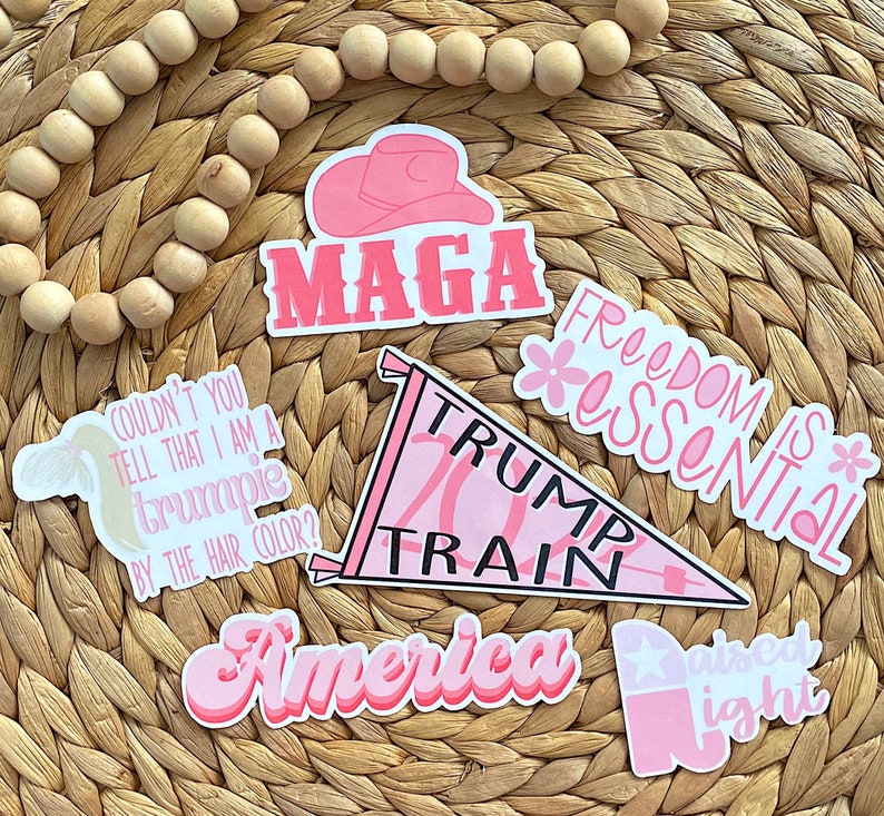 MAGA Cowboy Hat Sticker / Trump / Republican / Conservative / - Etsy
