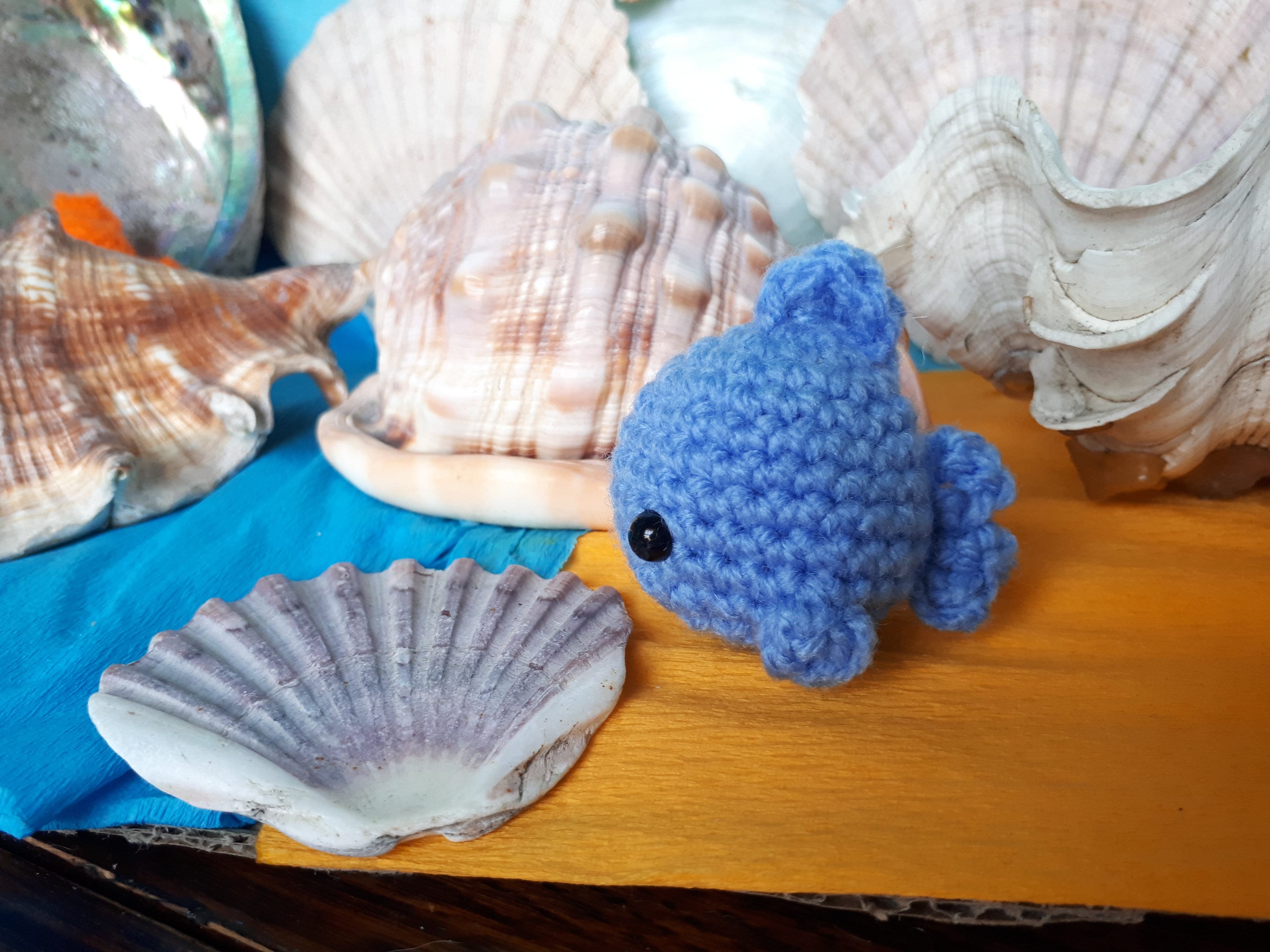 Little Tiny Cute Crochet Fish Stuffies Keychain Gift Kawaii - Etsy UK