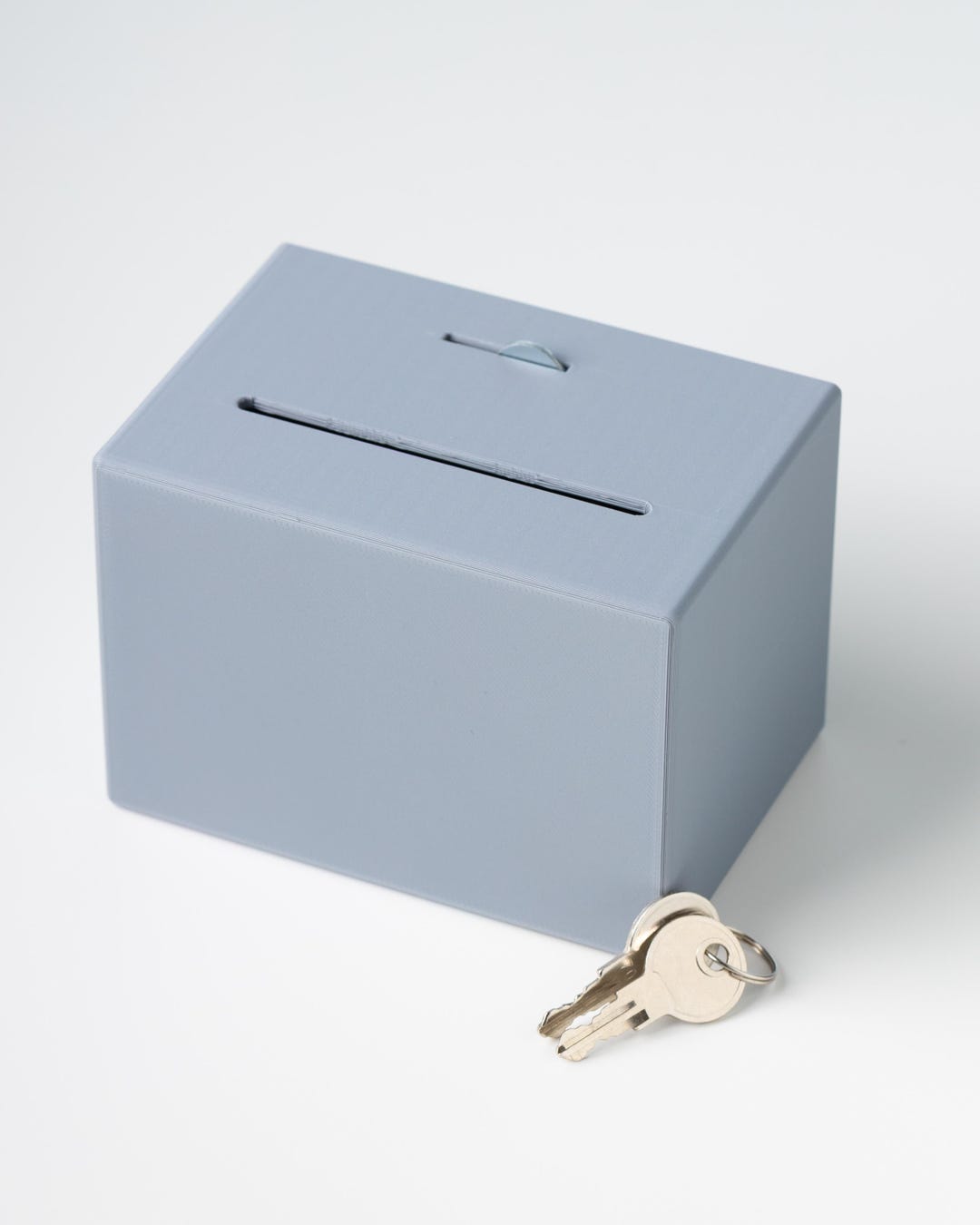 Customizable Donation Box With Keys: Modern Charity Collection - Etsy
