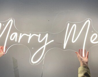Marry Me Led Sign | Etsy