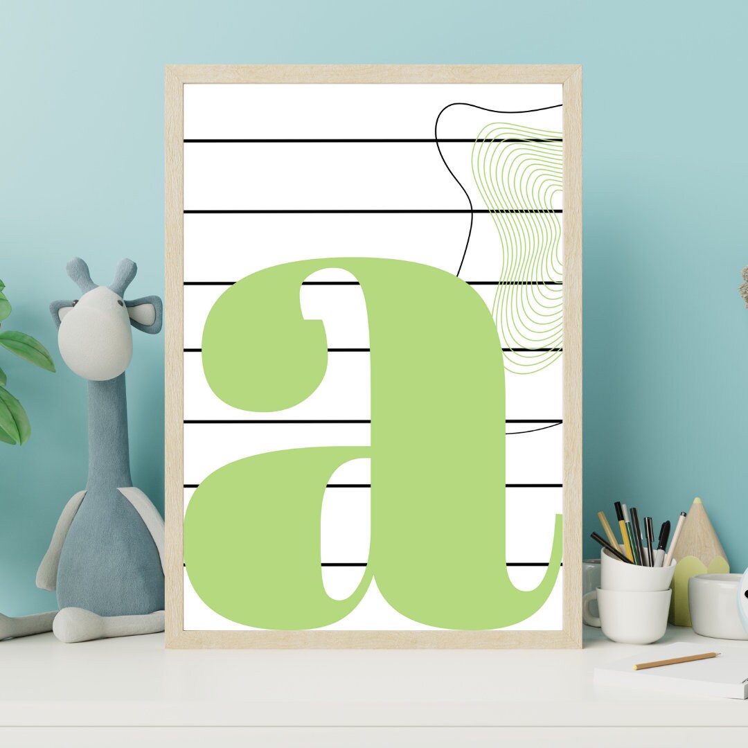 Children's Picture abc, Alphabet Picture, Learn ABC, Poster Children's ...