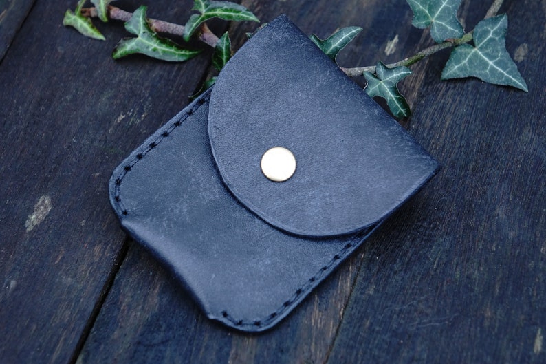 Handmade Leather Coin Purses, Leather Coin Pouch, Leather Coin Holder ...