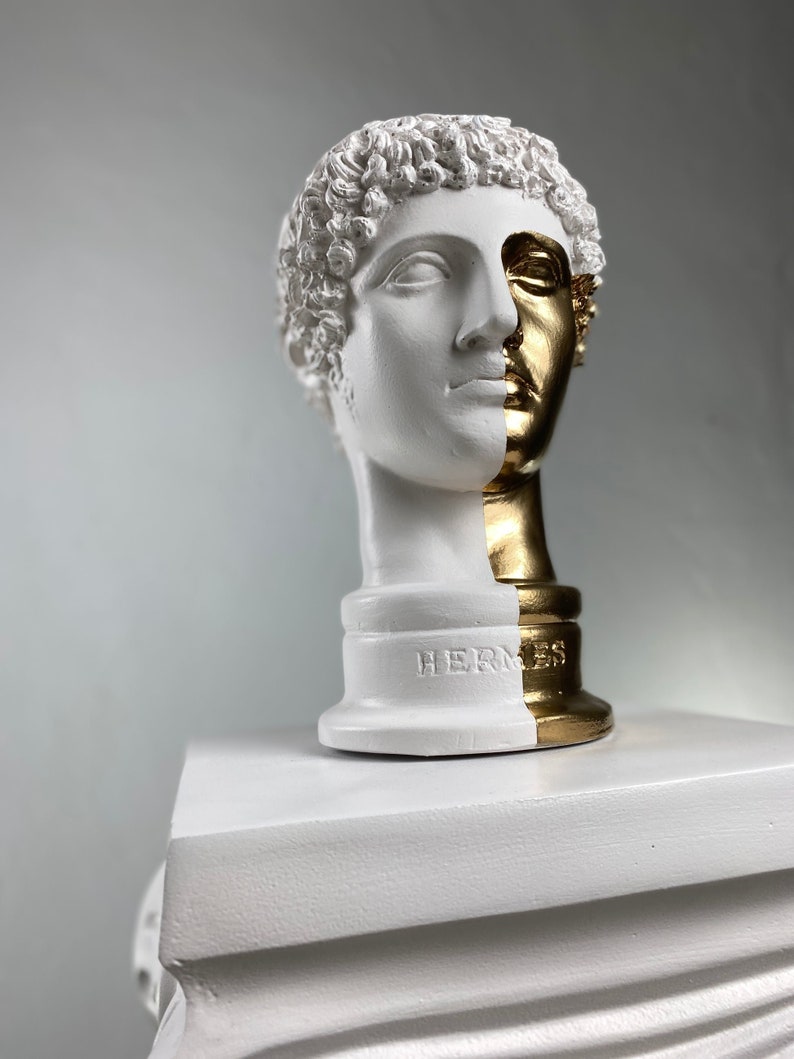 Hermes, Hermes Bust, Hermes Head Statue, Ancient Greek Sculpture, Pop ...