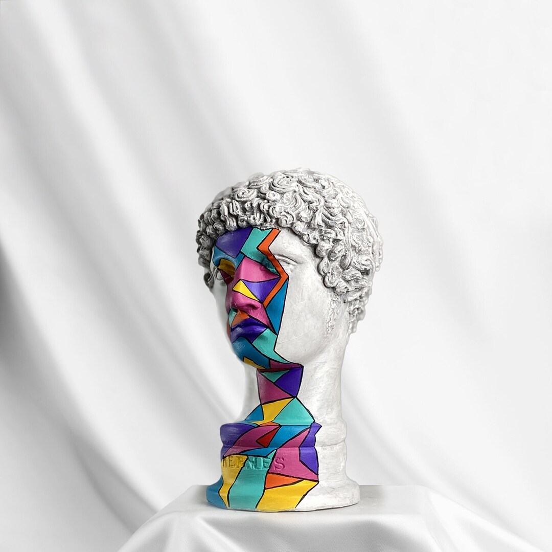 Hermes, Hermes Bust, Hermes Head Statue, Ancient Greek Sculpture, Pop ...