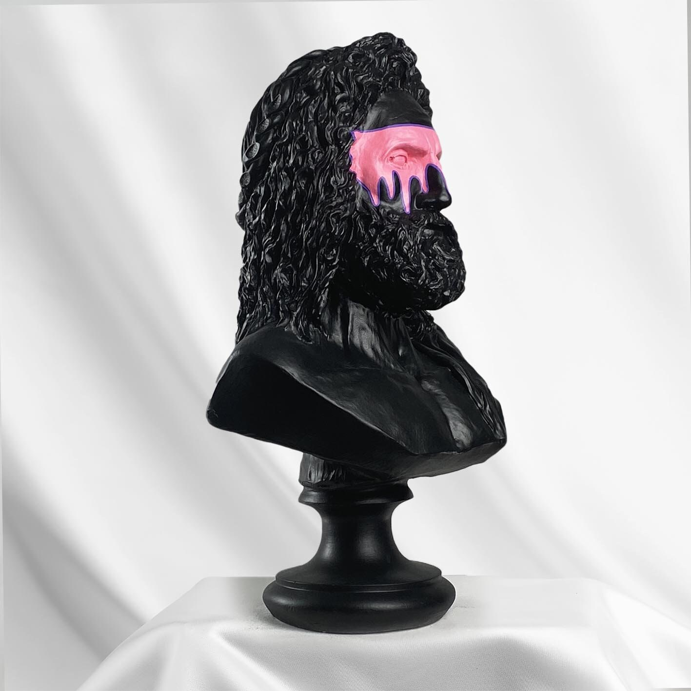 Zeus Pop Art Sculpture, Large Zeus Sculpture Statue, Zeus Bust Statue ...