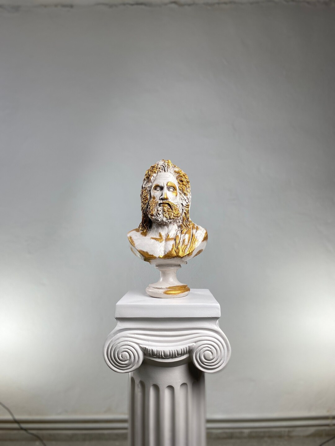 Zeus Pop Art Sculpture Large Zeus Sculpture Statue Zeus Bust - Etsy