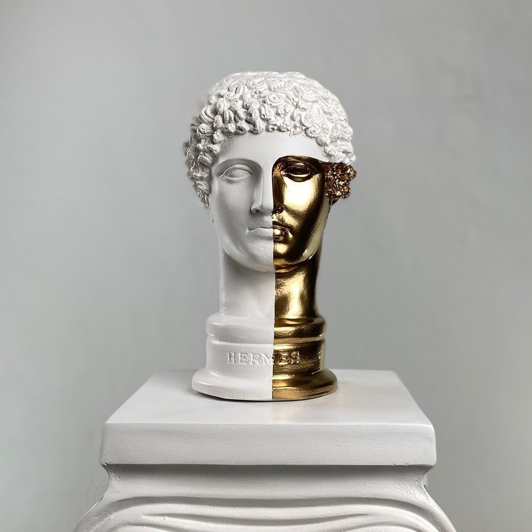 Hermes, Hermes Bust, Hermes Head Statue, Ancient Greek Sculpture, Pop ...