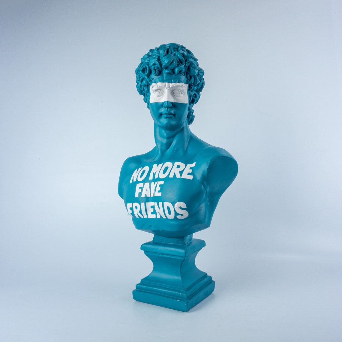 Large David Sculpture Statue, David Bust Statue, Pop Art Sculpture ...