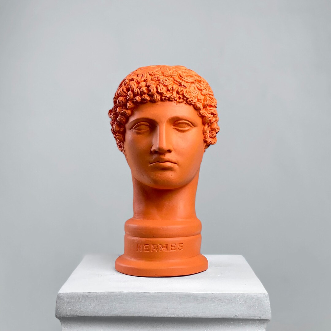 Hermes Hermes Bust Hermes Head Statue Ancient Greek - Etsy