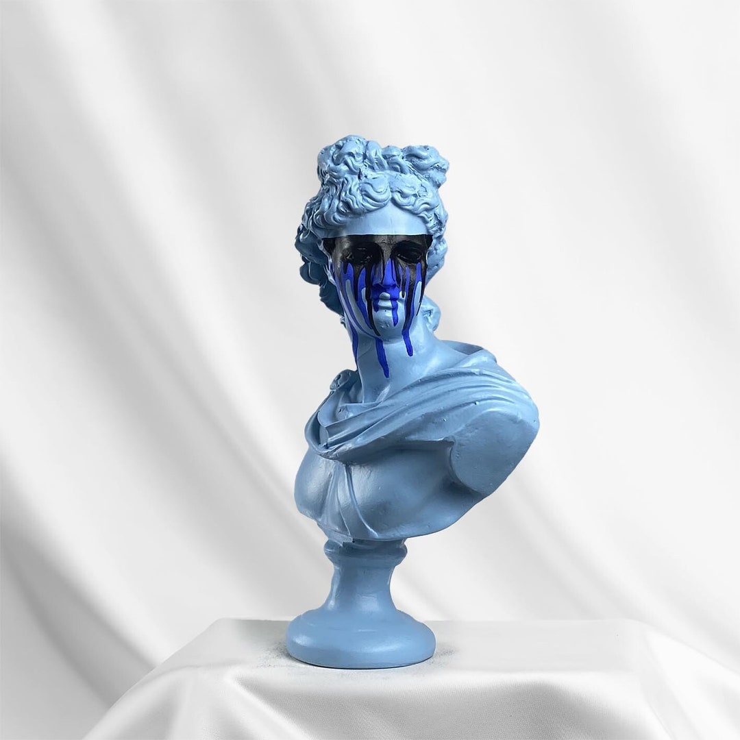 Large Apollo Sculpture Statue, Apollo Bust Statue, Bust,, Roman ...