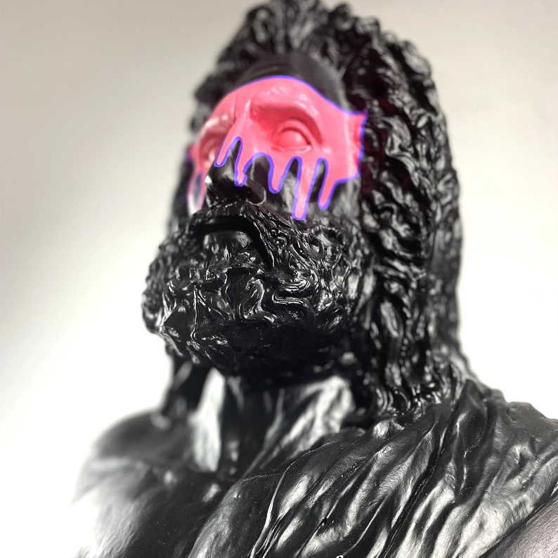 Zeus Pop Art Sculpture, Large Zeus Sculpture Statue, Zeus Bust Statue ...