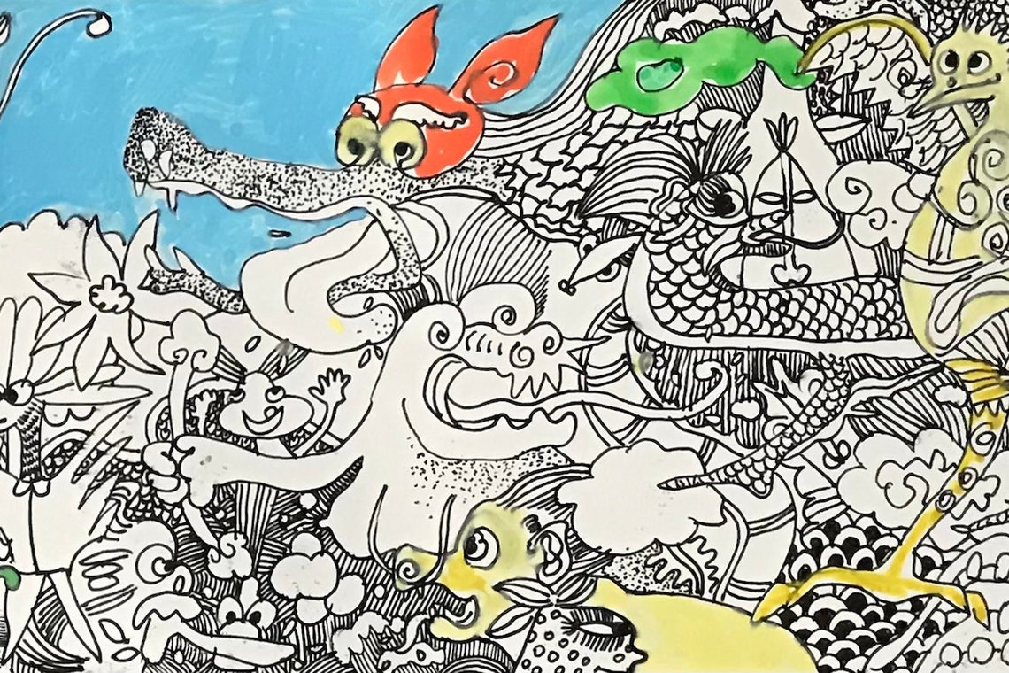 Long Narrow Wall Art/horizontal Printable Wall Art/ Imaginary - Etsy