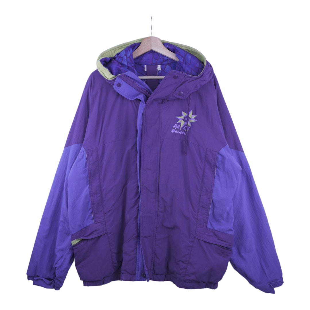 90s Lotto Jacket Purple XL - Etsy