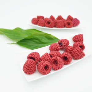 The Adorable Raspberry in 2 Sizes Crochet Pattern in English and German ...