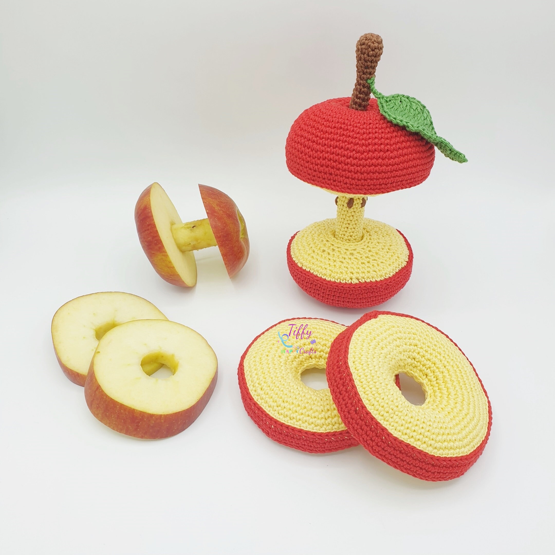Apple Stacking Tower Crochet Pattern (EN&DE) PDF File Instant Download ...
