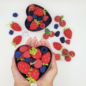 The Adorable Cherry | Bunch of Cherries Crochet Pattern in English and ...