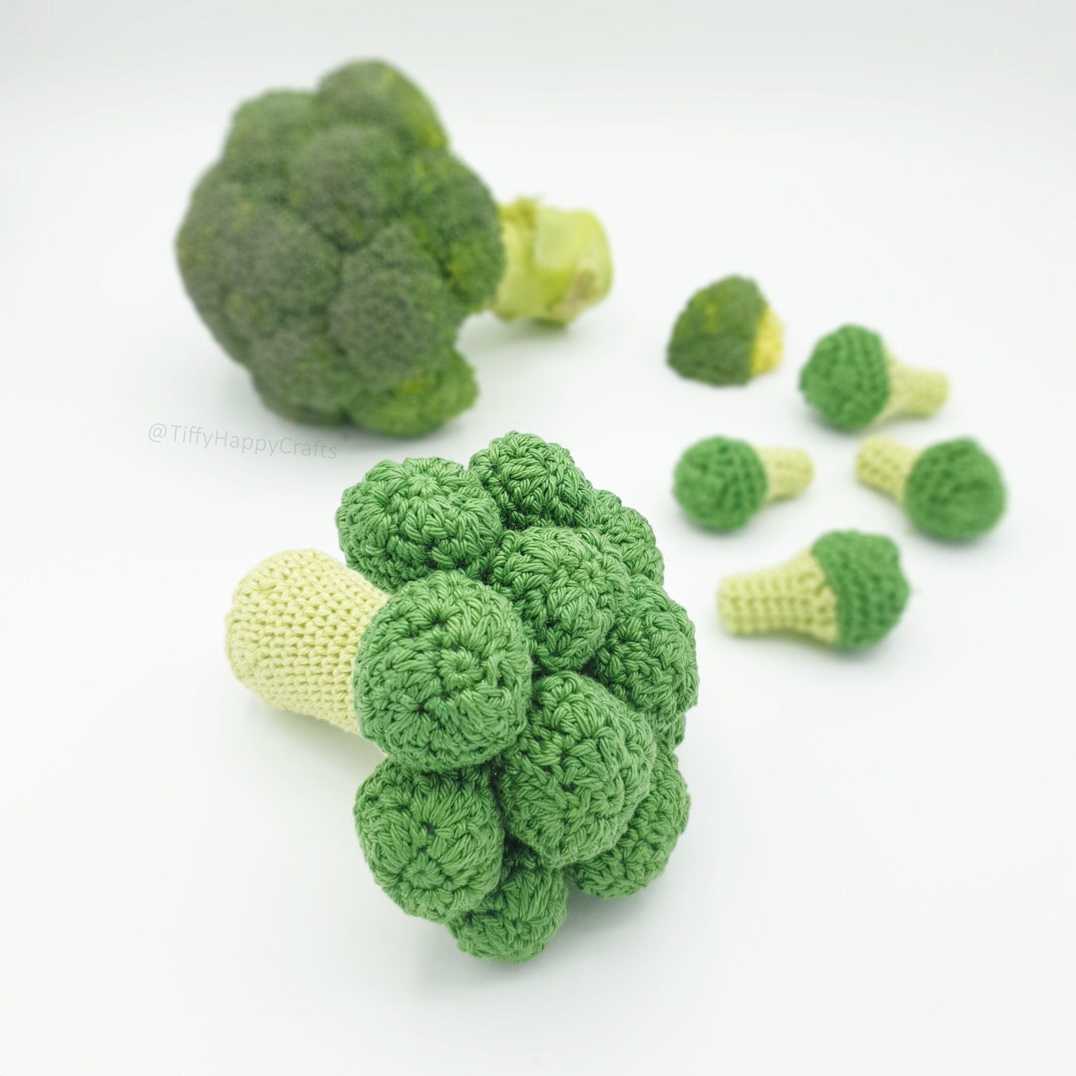Broccoli Crochet Play Food Pattern PDF - Etsy.de