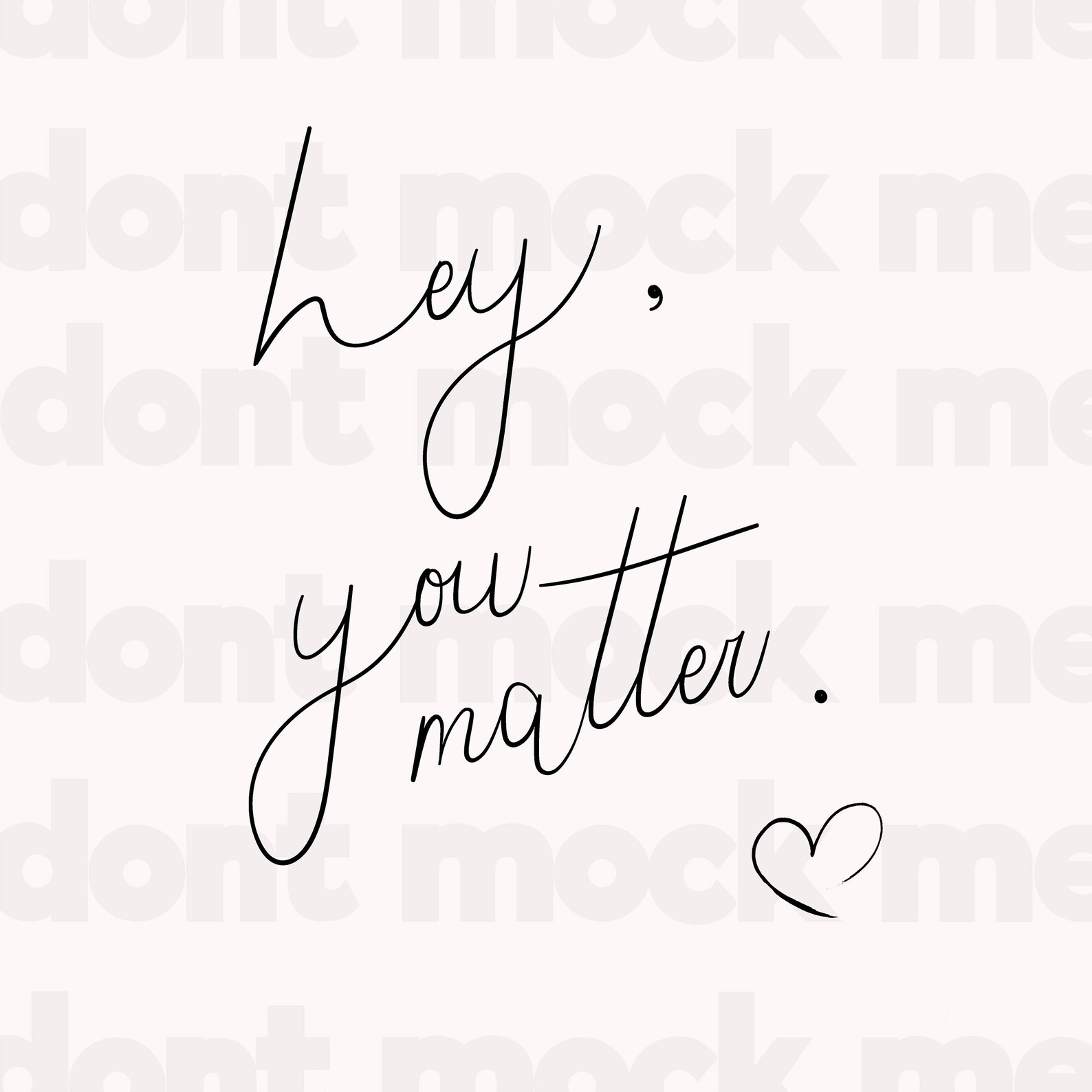 Hey You Matter Svg Png Inspirational Svg Positive Quote - Etsy Ireland