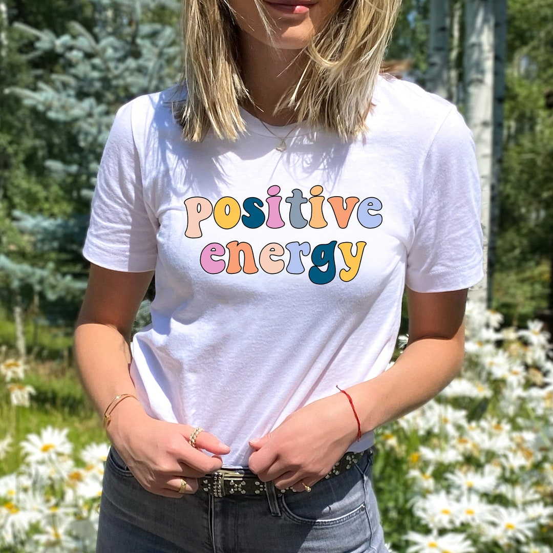 Positive Energy Svg Png, Inspirational Svg, Positive Quote Svg ...