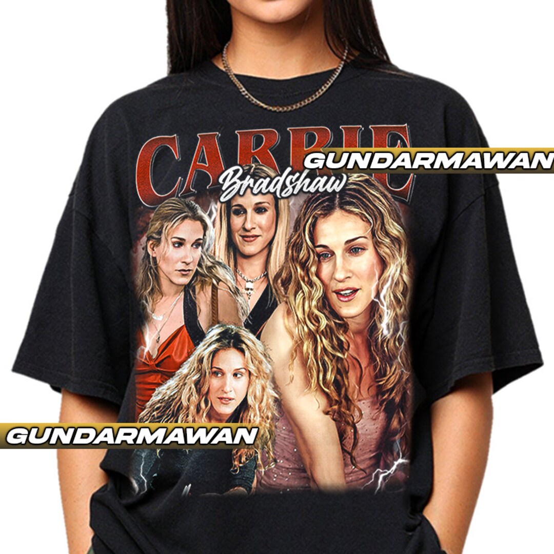 Limited Carrie Bradshaw Vintage T-shirt, Gift for Woman and Man Unisex ...