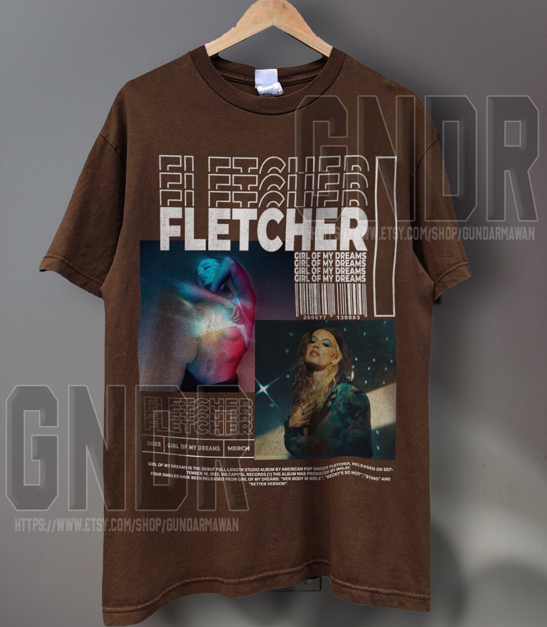Girl of My Dreams Tour Shirt, Fletcher Tour Merch, 2022 Fletcher's so ...