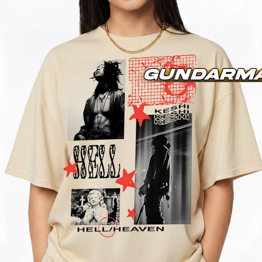 Keshi Hell Heaven World Tour 2022 Shirt, Vintage Keshi Merch Graphic ...