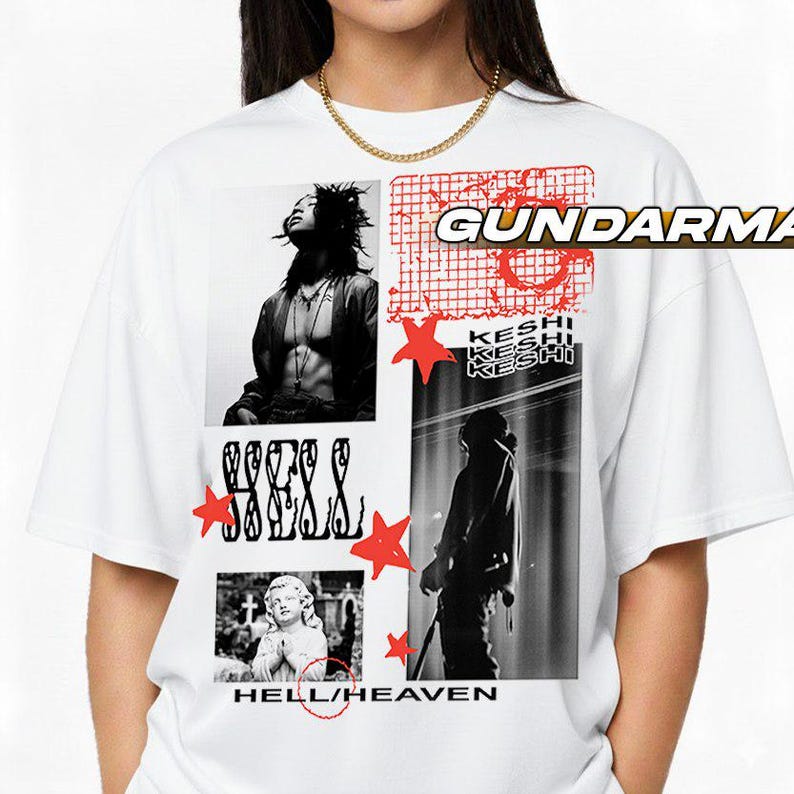 Keshi Hell Heaven World Tour 2022 Shirt, Vintage Keshi Merch Graphic ...