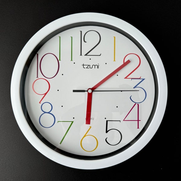 80s Wall Clock - Etsy