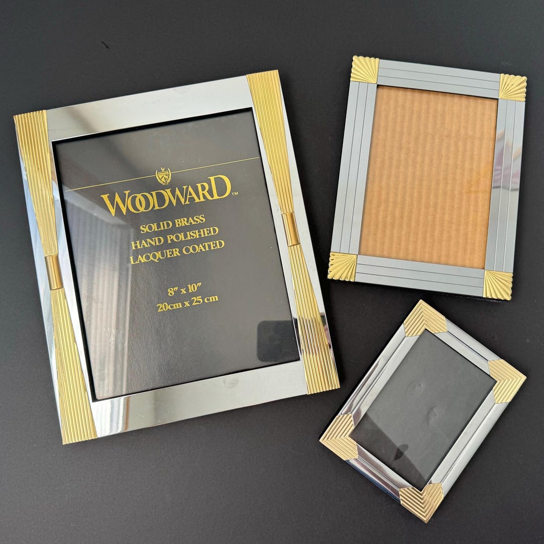 Set of 3 Vintage 80s Picture Frames - Etsy